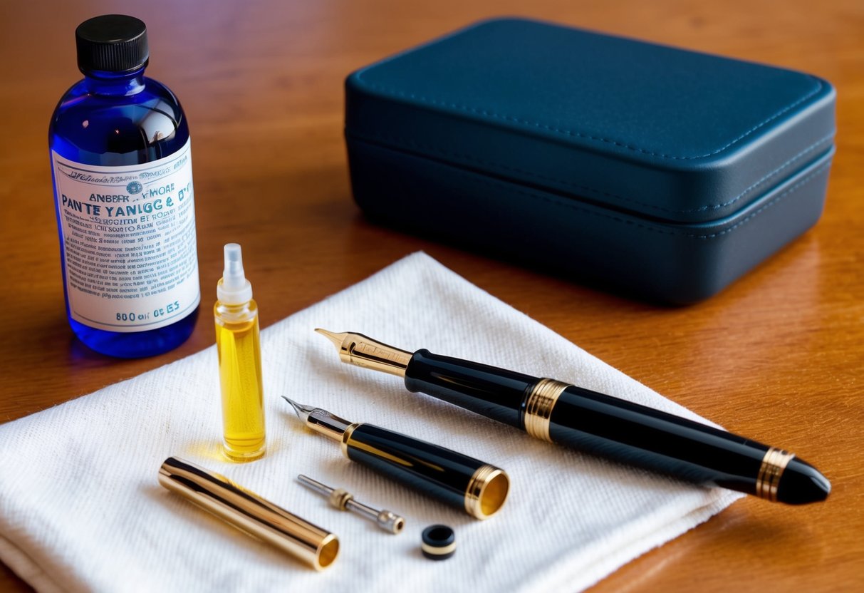 How to Keep Your Fountain Pen in Top Condition: Cleaning and Storage T ...