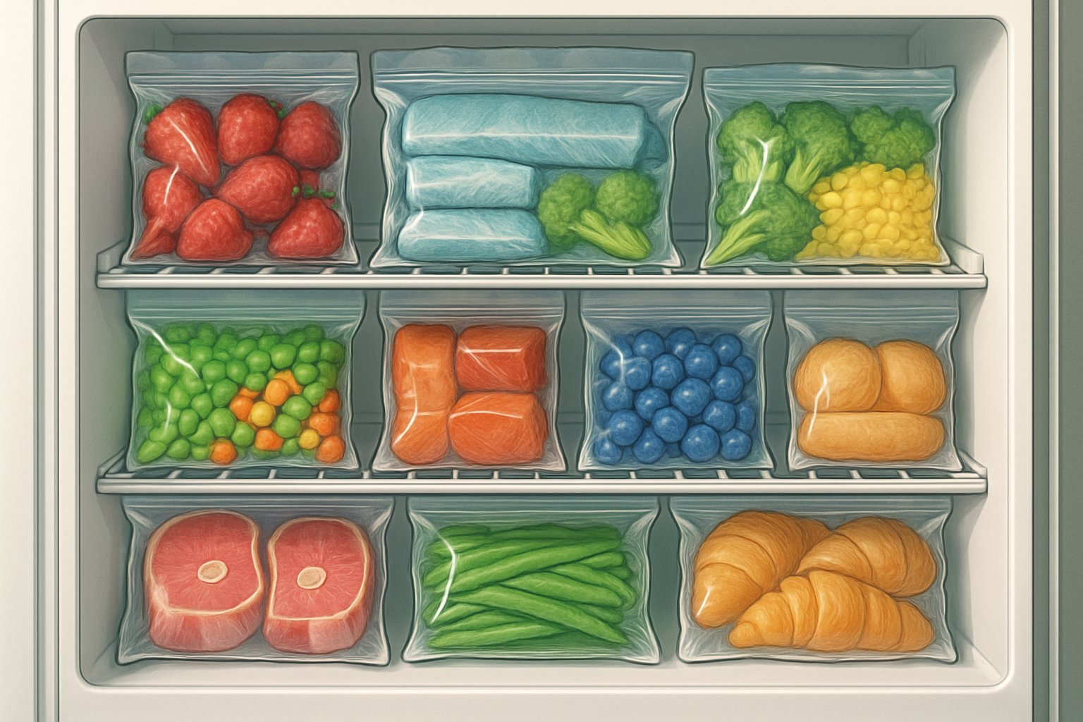 Freezer Organization 101: Color‑Coding Vacuum Bags for Zero Food Waste ...
